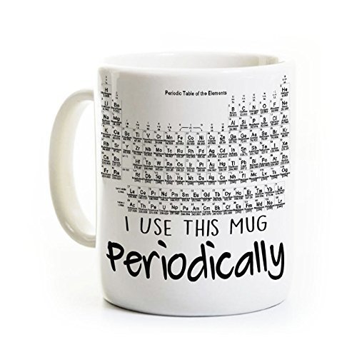 Amazon.com: Periodic Table Chemistry Coffee Mug - I Use This Mug ...