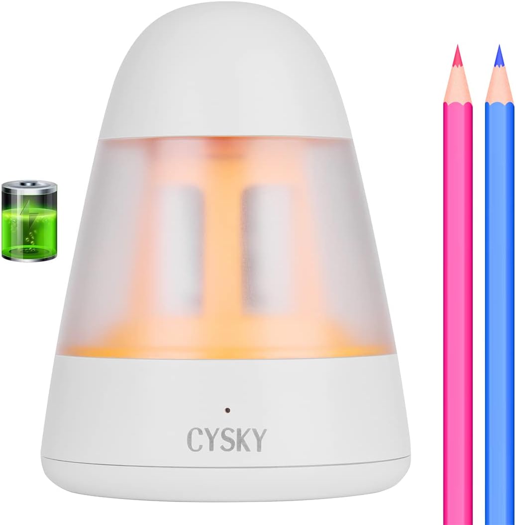 Amazon.com : Rechargeable Electric Pencil Sharpener, Fully Automatic ...
