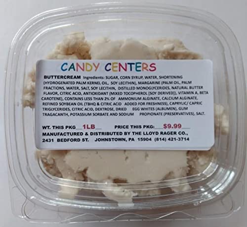 Amazon.com: Candy Centers (Butter Cream Center) For Chocolate Candy ...
