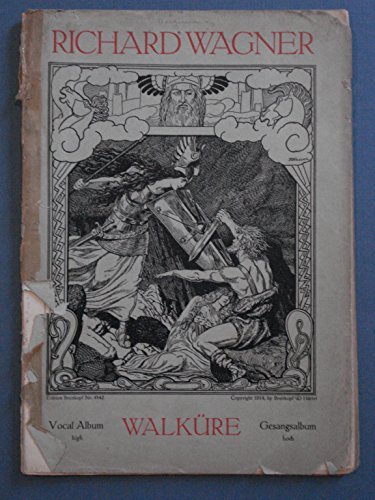 Amazon.com: Walkure Vocal Album: Wagner, Richard, Wagner, Richard: Books