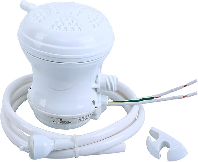 H-YEEU 110V Electric Shower Head Water Heater, Instant Hot Water Heater ...