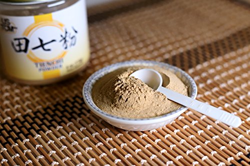 Pó de Tienchi Puro 100%% Pseudoginseng Notoginseng Sanqi Ginseng 田七粉 ...