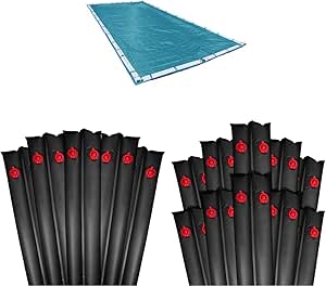 Amazon.com : Pool Mate 581636R Winter Pool Cover with Tubes, Guardian ...