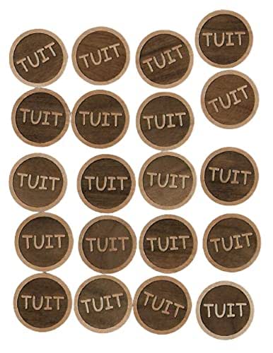 Amazon.com: Round Tuit When you get a Round To It Qty of (20) Wood ...