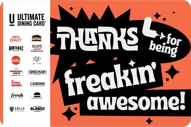Amazon.ca: The Ultimate Dining Gift Card Thank you - Email Delivery ...