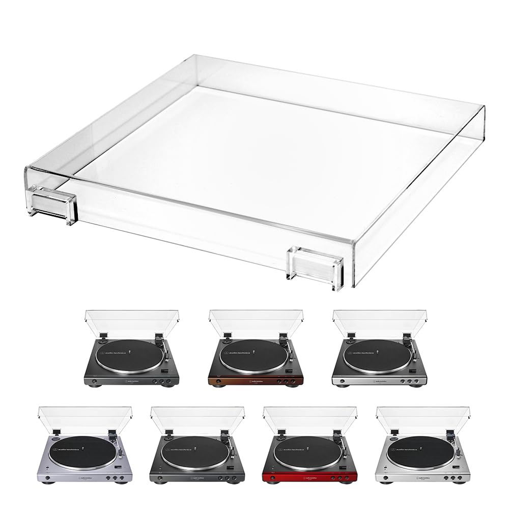 Amazon.com: YJNBEST Stereo Turntable Dust Cover, Clear Acrylic ...