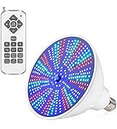 Amazon.com : KIALUSH LED Pool Light Bulb AC/DC 12V With 16 Light Modes ...