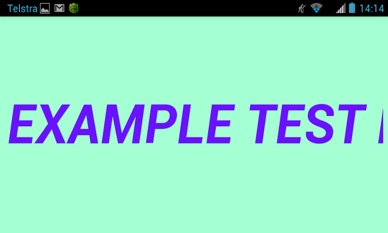 Scrolling Text Display - App on Amazon Appstore