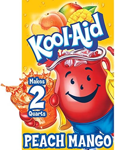 Amazon.com : Kool-Aid Peach Mango Flavored Unsweetened Caffeine Free ...