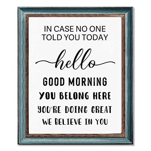 Amazon.com: In Case No One Told You Today, Hello, Good Morning, I ...