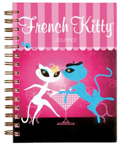 Amazon.com: French Kitty Oh L'Amour Wire-o Bound Blank Journal ...