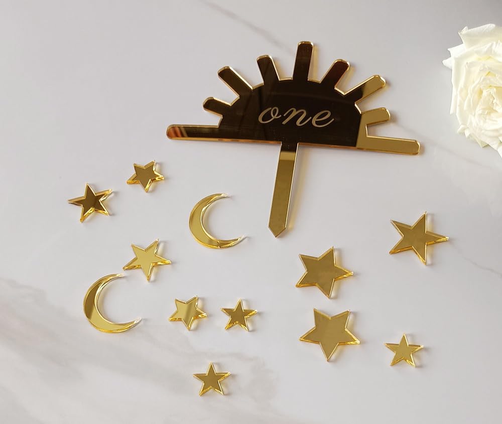 Amazon.com: Sun Cake Topper,Sun One Cake Topper 1st Birthday Cake ...