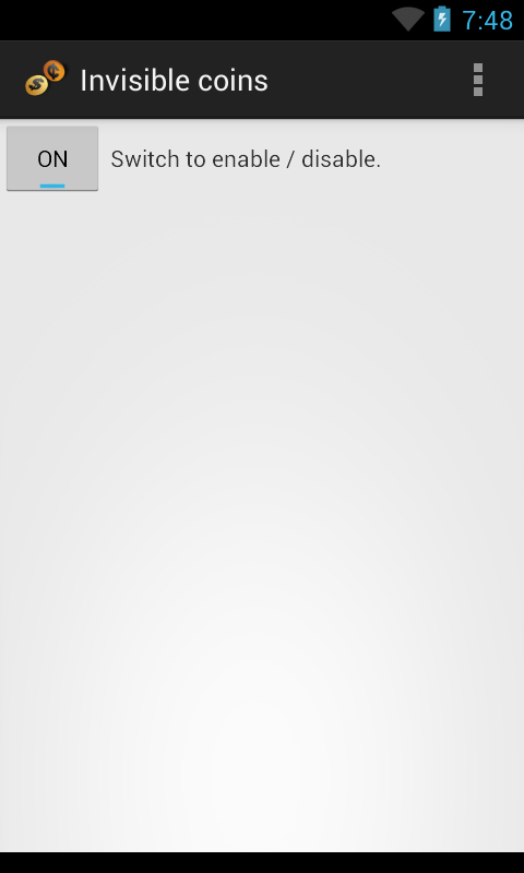 Invisible coins - App on Amazon Appstore