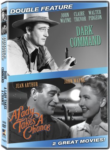 Amazon.com: Dark Command / A Lady Takes a Chance (John Wayne Double ...