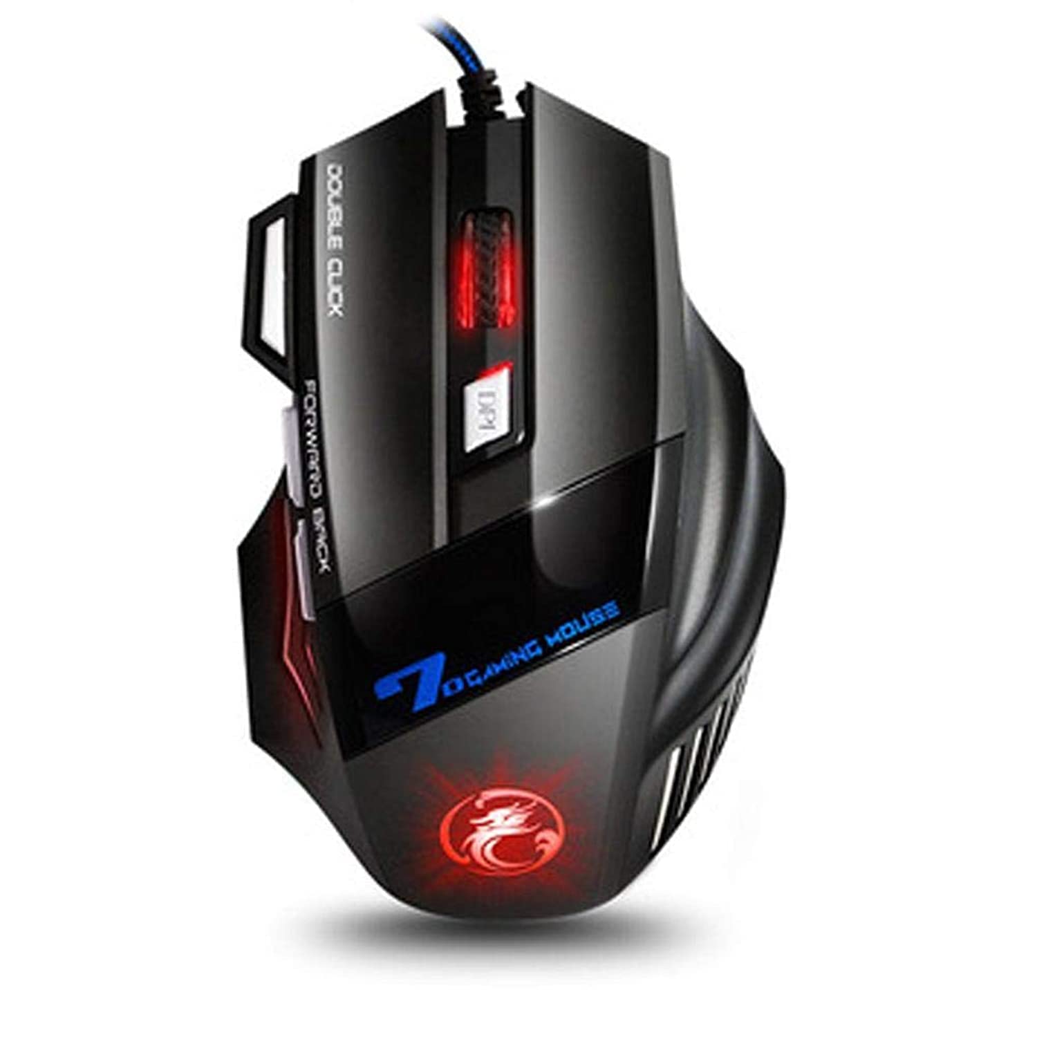 7 key game mouse color colorful breathing light gaming gaming mouse X7 ...