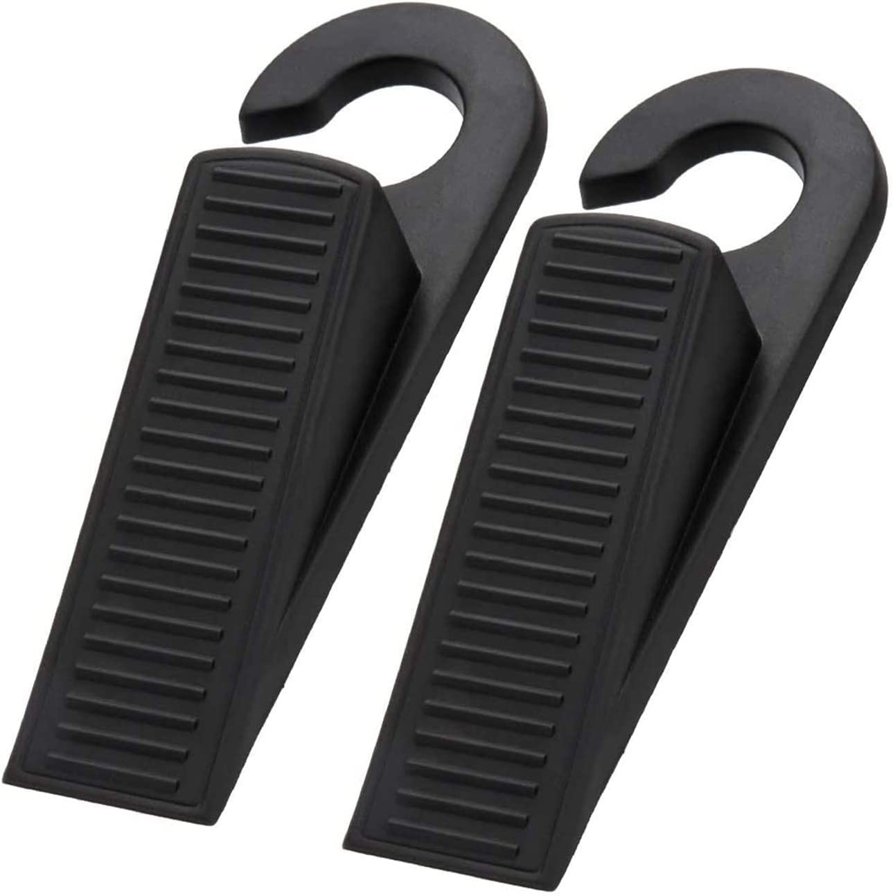 Door Clamps 2 Pack Classic Rubber Door Stopper Wedge Hook | Desertcart ...