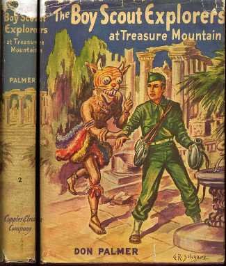 The Boy Scout Explorers at Treasure Mountain: Palmer, Don: Amazon.com ...