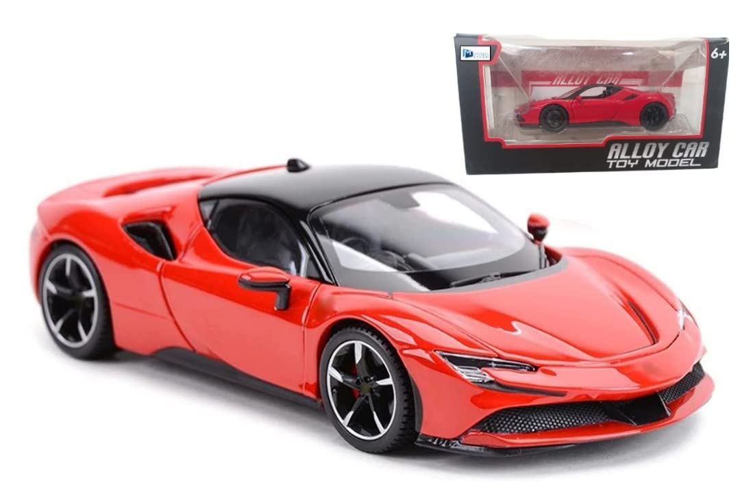 Buy Minniq STORE Exclusive Ferrari Model Alloy Metal Pull Back Die-cast ...
