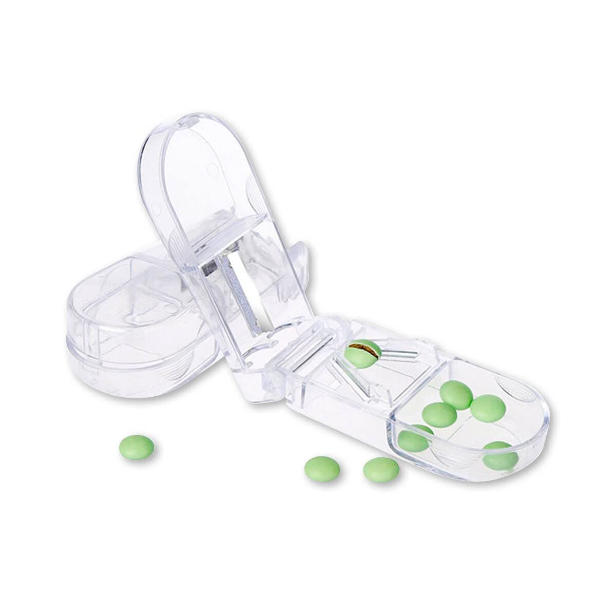 1st Care Pill Cutter with Storage, Cut Pills for Easy Swallowing ...