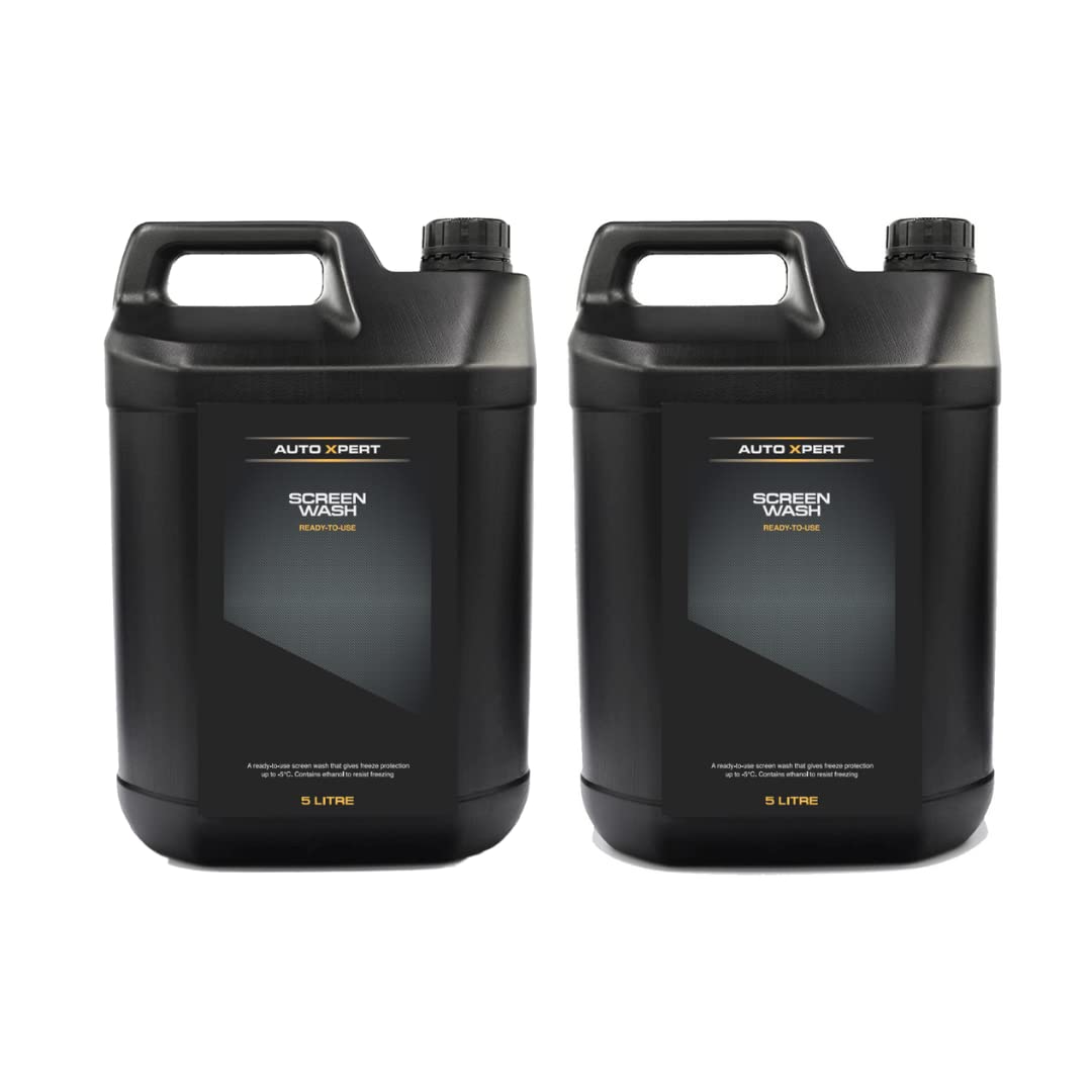 Auto Xpert | Screen Wash | 5L (2 Pack) | Ready-to-use Screenwash ...
