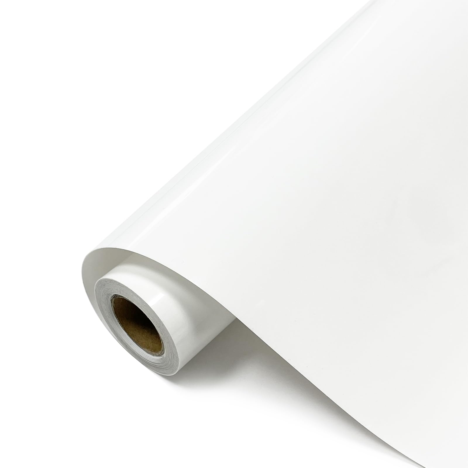 Amazon.com: SCZENQI White Heat Transfer Vinyl HTV Rolls - 12" x 8 ft ...