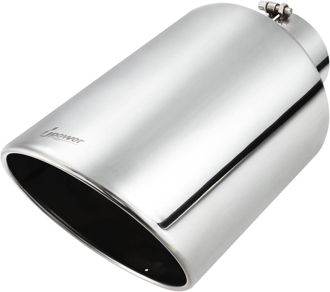 Amazon.com: Upower 5" Inlet 10" Outlet Exhaust Tip 5 to 10 Inch 18 ...