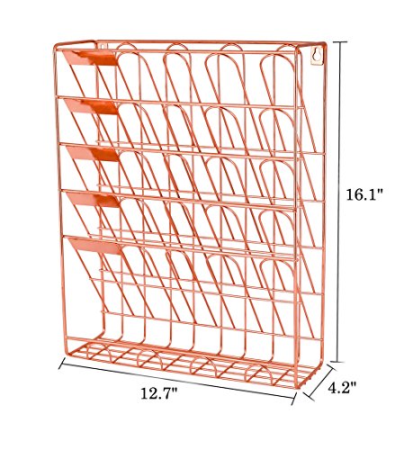 New Superbpag Hanging File Organizer, 6 Tier Wall Mount Document Letter ...