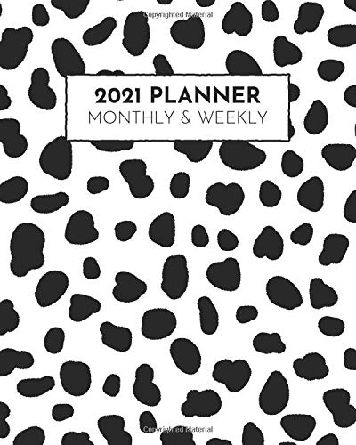 2021 Planner Weekly and Monthly: January to December -12 Month Planner ...