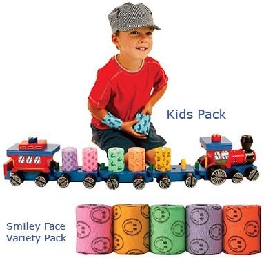 Amazon | Kid's Pack & Smiley Face Variety Pack Coflex - Kids Pack, 2 x ...