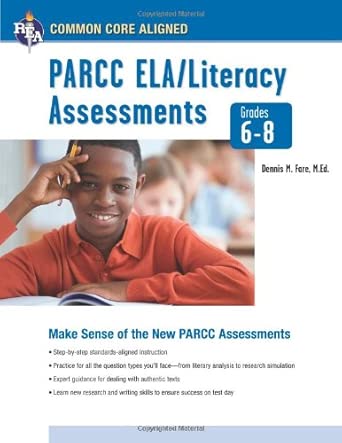 Buy PARCC ELA/Literacy Assessments, Grades 6-8 (Ready, Set, Go! PARCC ...