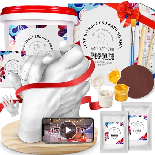 Kit para hacer manos de yeso: crea tu propia obra de arte - Mi Hogar