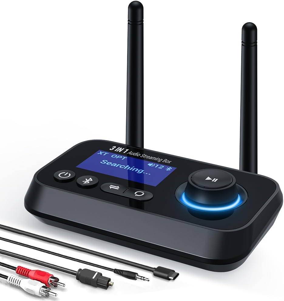 Amazon.com: Monster Bluetooth Transmitter & Receiver, 2-in-1 Bluetooth ...