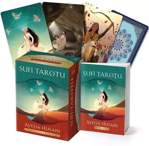 Amazon.com: Sufi Tarotu - 78 Kartlık Deste ve Rehber Kitap ...