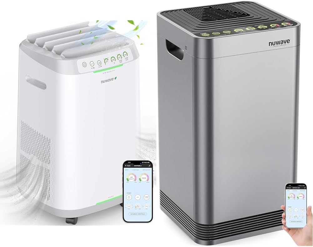 Amazon.com: Nuwave OxyPure ZERO Smart Air Purifiers, ZERO Waste & ZERO ...