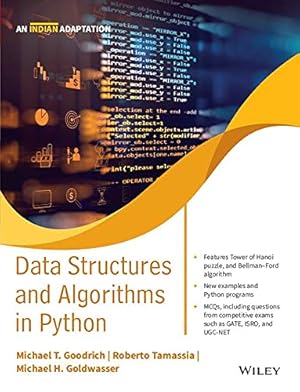 Data Structures and Algorithms in Python: Goodrich, Michael T ...