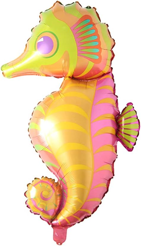 Amazon.com: Large Fish Balloons, Foil Shark Lobster Octopus Balloon Sea ...