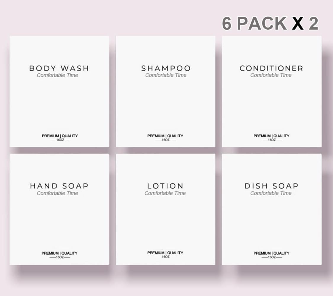 Amazon.com: Waterproof Labels for Dispenser Bottles - Vintage Farmhouse ...