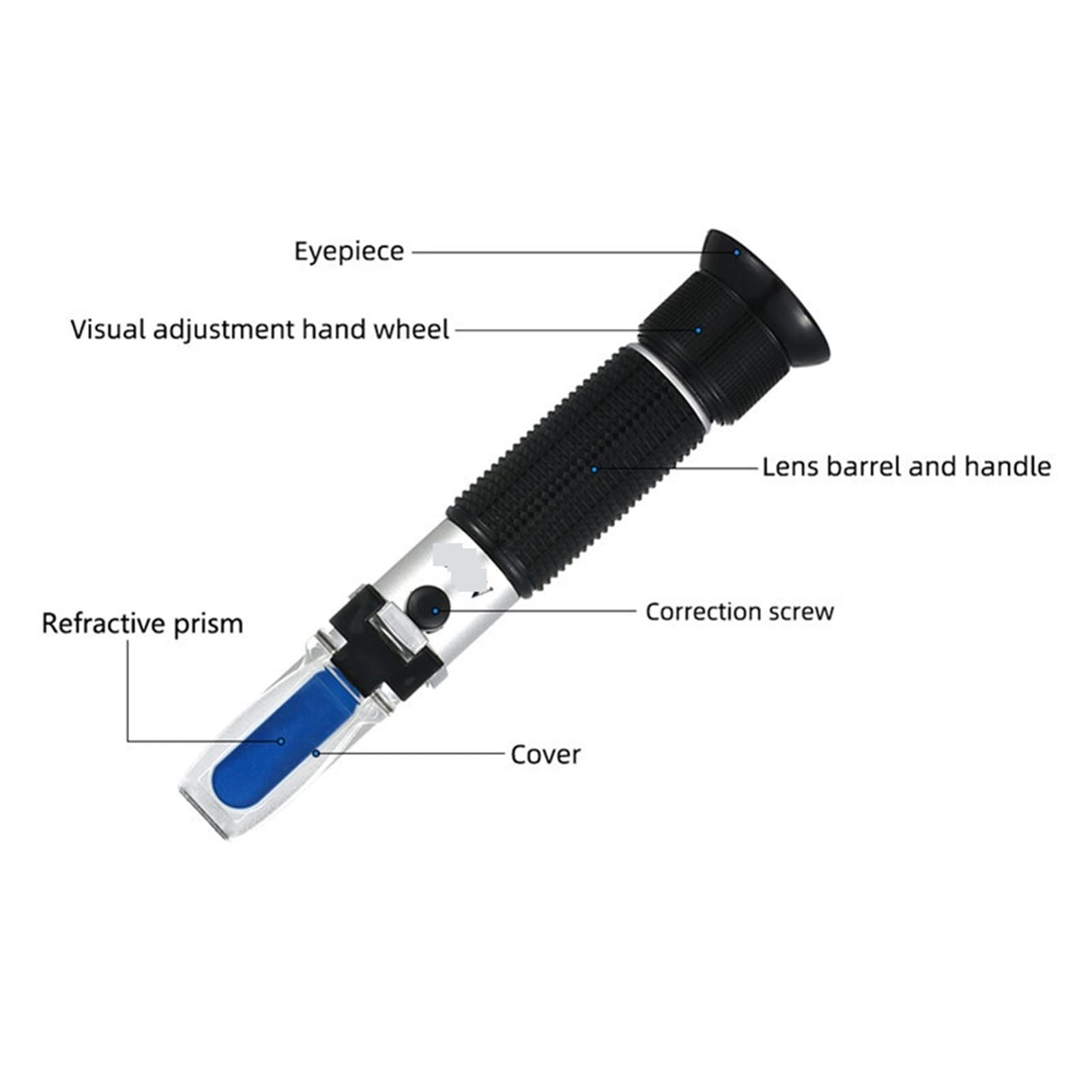 Snapklik.com : Refractometer Handheld Brix Refractometer Digital Sugar ...