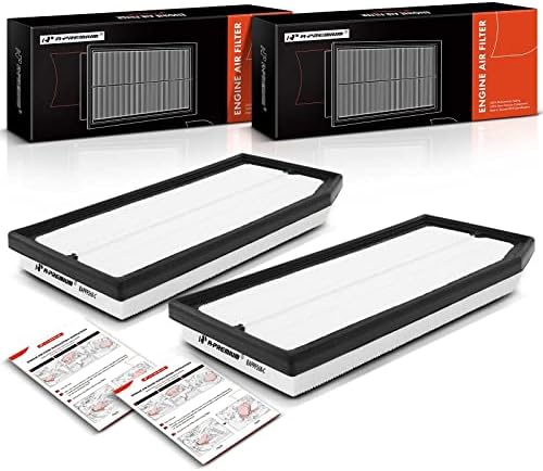 Amazon.com: A-Premium 2-PC Engine Air Filter Compatible with Mercedes ...