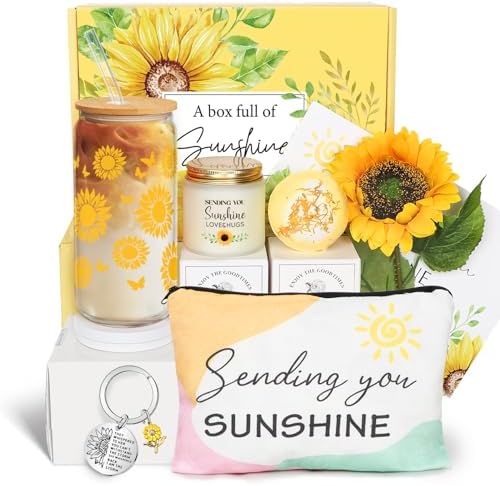 Amazon.com: Yseoul Birthday Gifts for Women, Sunflower Gifts Sending ...