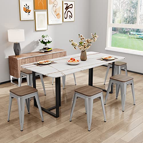 Snapklik.com : Changjie Furniture 18 Inch Stools Metal Dining Chairs ...