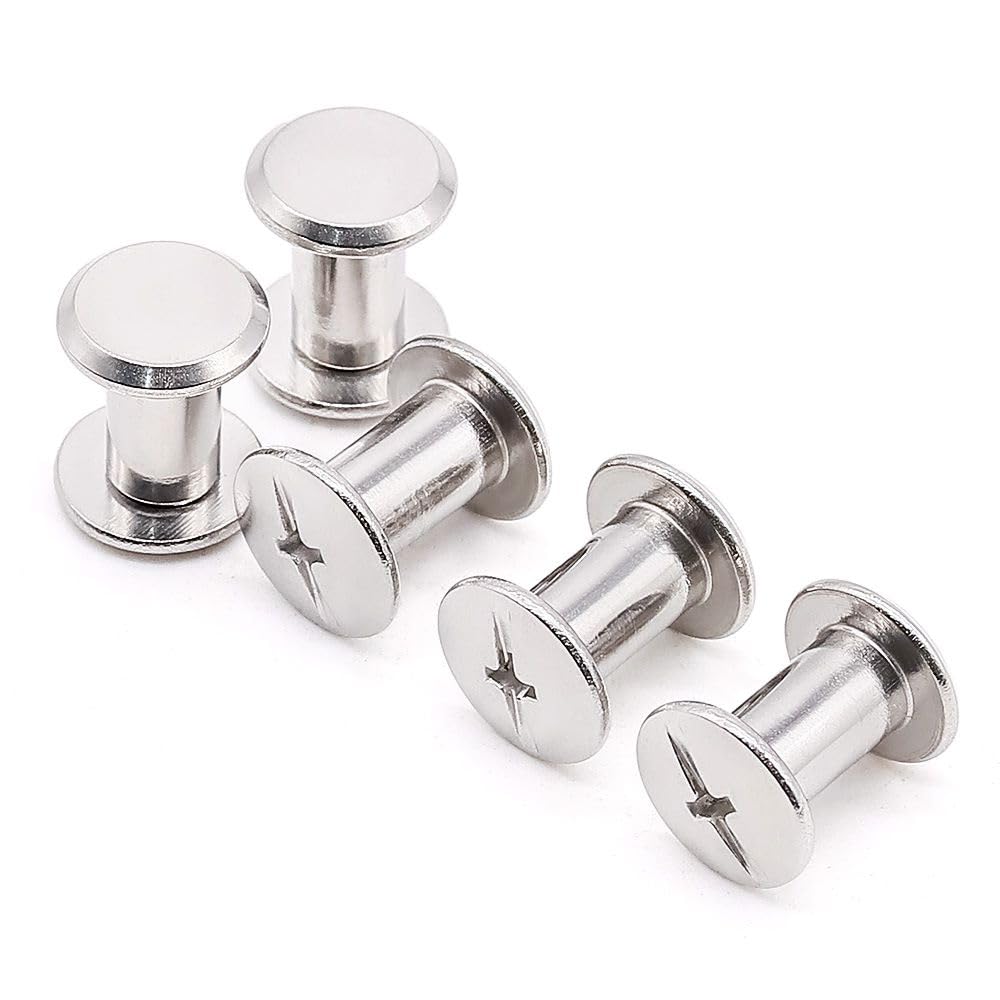 Snapklik.com : 30 Sets M4 X 12mm Binding Screws, 304 Stainless Steel 18 ...