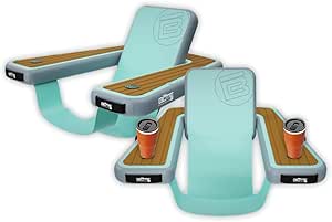 Amazon.com: BOTE Hangout Holiday Package Floating Chairs for Pool Beach ...