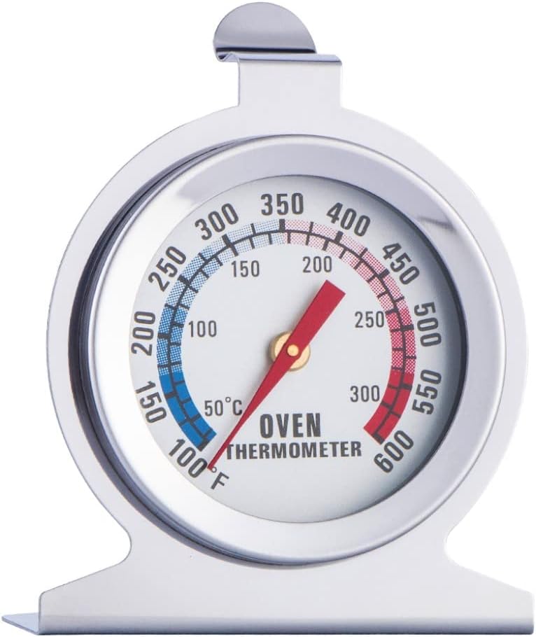 Chef Aid Stainless Steel Oven Thermometer for use with fan, gas ...