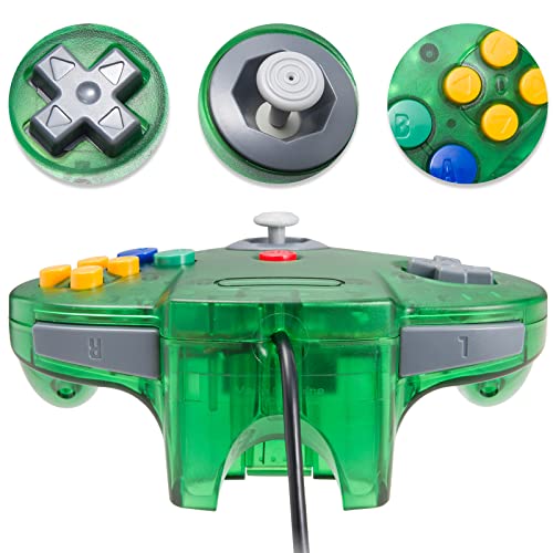 Snapklik.com : Classic N64 Controller For PC, N64 USB Wired Controller ...