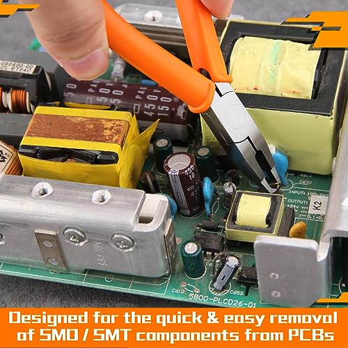 SPEEDWOX 4.5″ Transverse End Cutter with Flush Jaw 3mm SMT SMD Chip ...