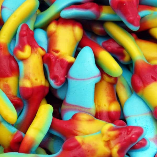 Ellies Jellies Psycho Mice 250g Bag : Amazon.co.uk: Grocery