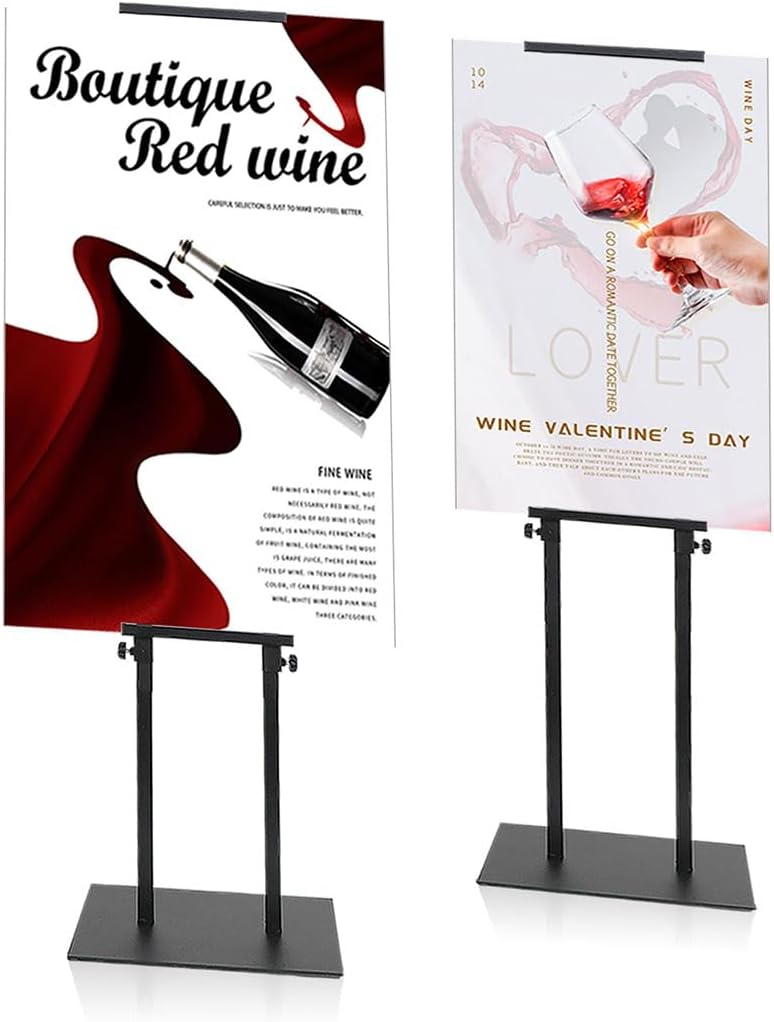 Amazon.com: BURFERLY Poster Board Stand Holder with Non-Slip Mat Base ...