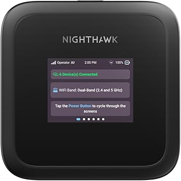 NETGEAR Nighthawk M3 – 5G Mobile Router with WiFi 6, up to 2.5Gbps ...
