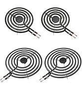 Amazon.com: Porcelain Burner Drip Pan & MP22YA Electric Range Burner ...